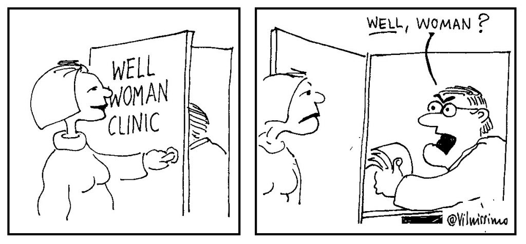 Well woman (0149) | Vilnissimo cartoons