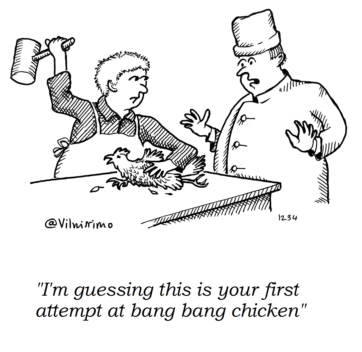 Bang bang chicken (1234) | Vilnissimo